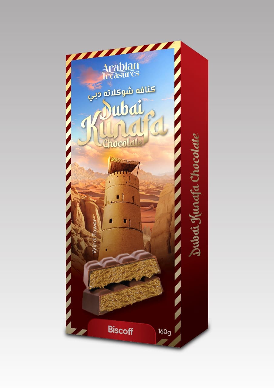 Arabian Treasure | Dubai’s Signature Kunafa Chocolate Store